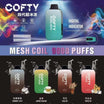 正品飞雾 COFTY 四代超冰凉一次性网红电子烟，9000口带显示屏 – 悦淘蒸汽