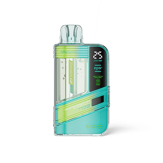正品冰熊一次性20000口Zgar Supernova，可调火力烟阻/LED显示屏 – 悦淘蒸汽