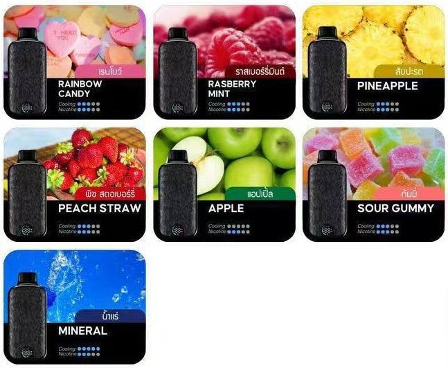 正品悦刻斯巴达 RELX Sparta大容量 20000口一次性电子烟-/智能液晶显示屏 – 悦淘蒸汽